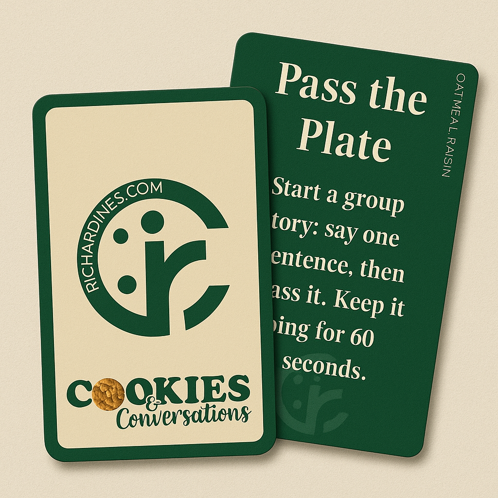 Cookies & Conversations Card Deck – Richardines Cookies